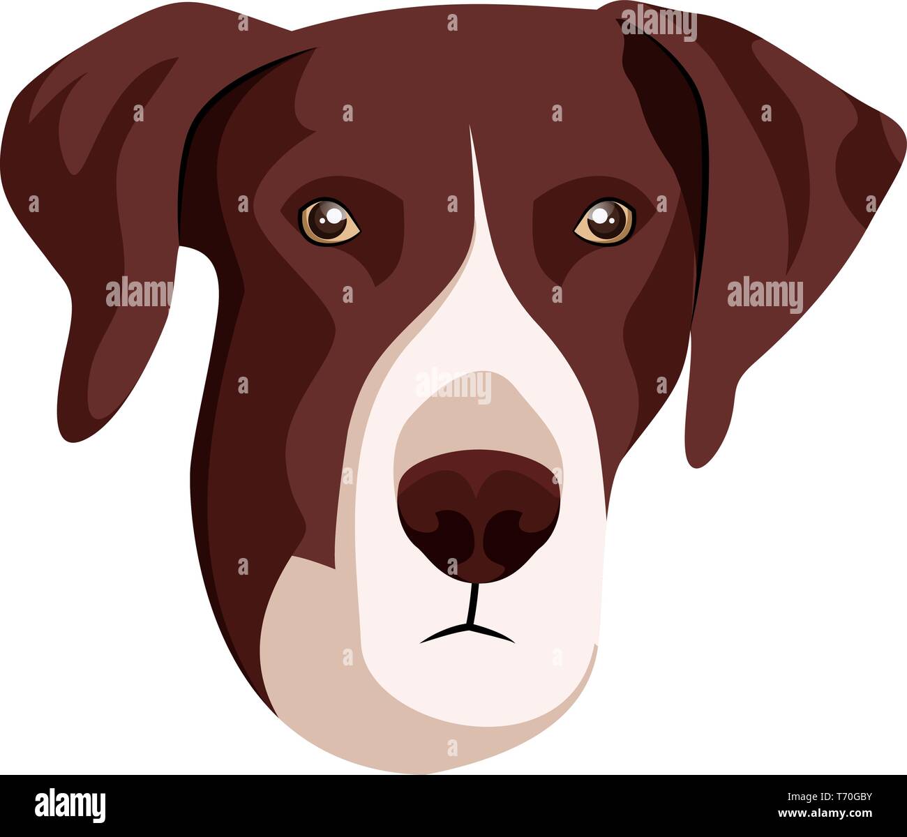 Pointer puppy Stock Vector Images - Alamy