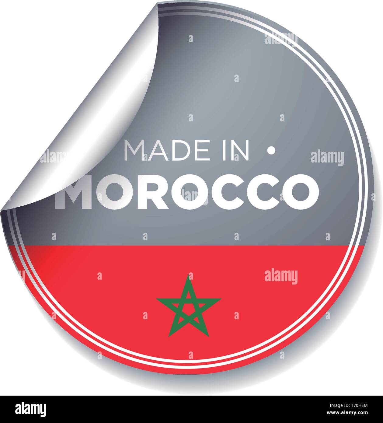 MADE IN MOROCCO Stock Vector Image & Art - Alamy