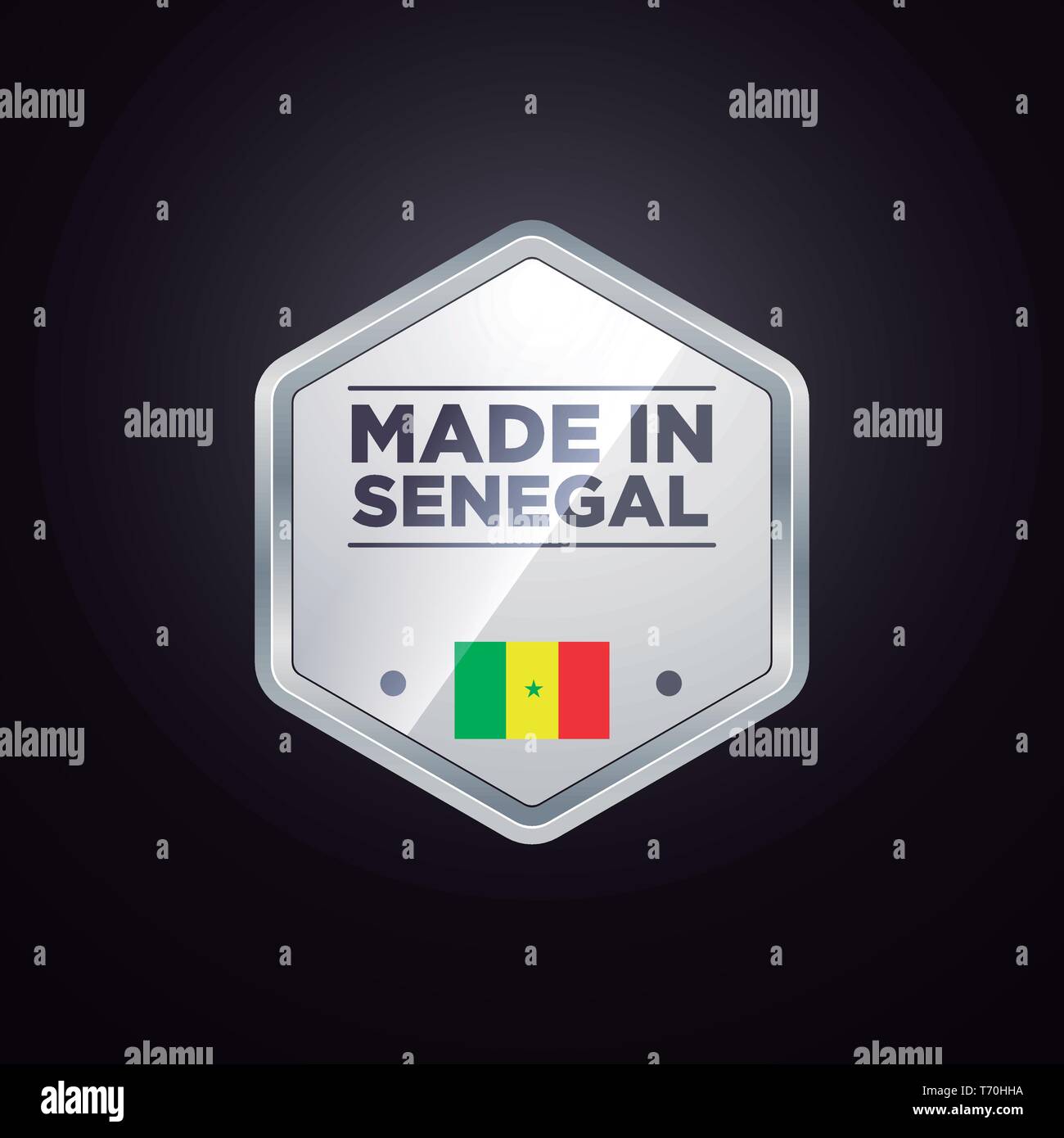 MADE IN SENEGAL Stock Vector Image & Art - Alamy