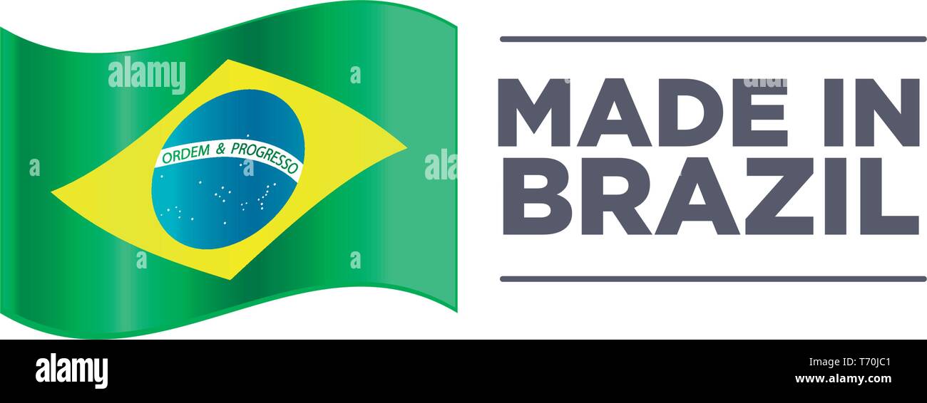 Made in brazil vector hi-res stock photography and images - Alamy