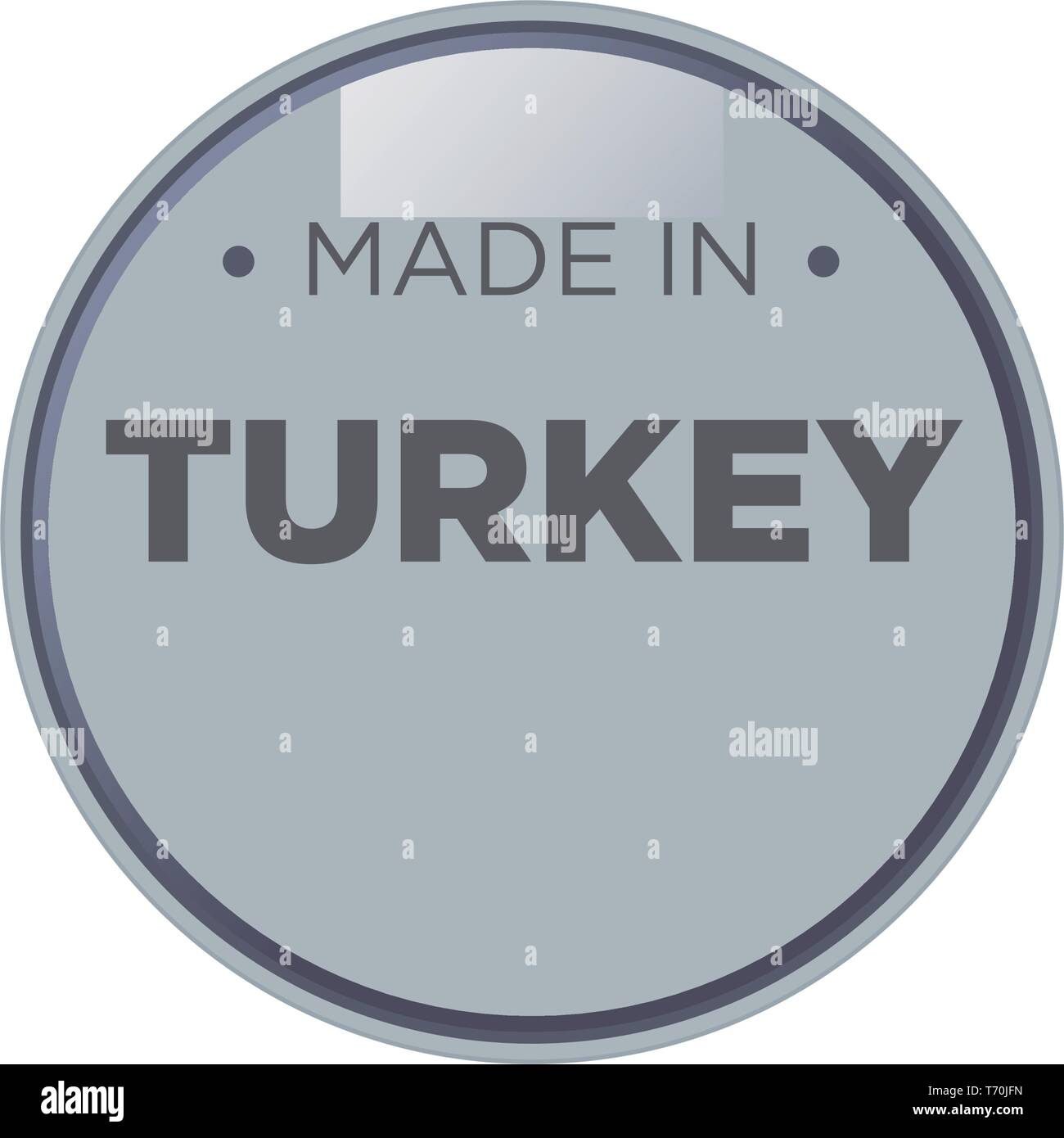 MADE IN TURKEY Stock Vector Image & Art - Alamy