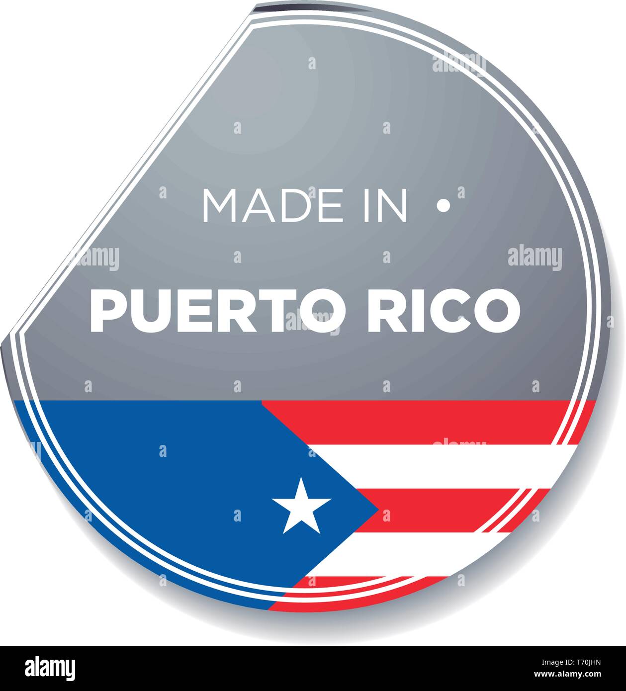 MADE IN PUERTO RICO Stock Vector Image & Art - Alamy