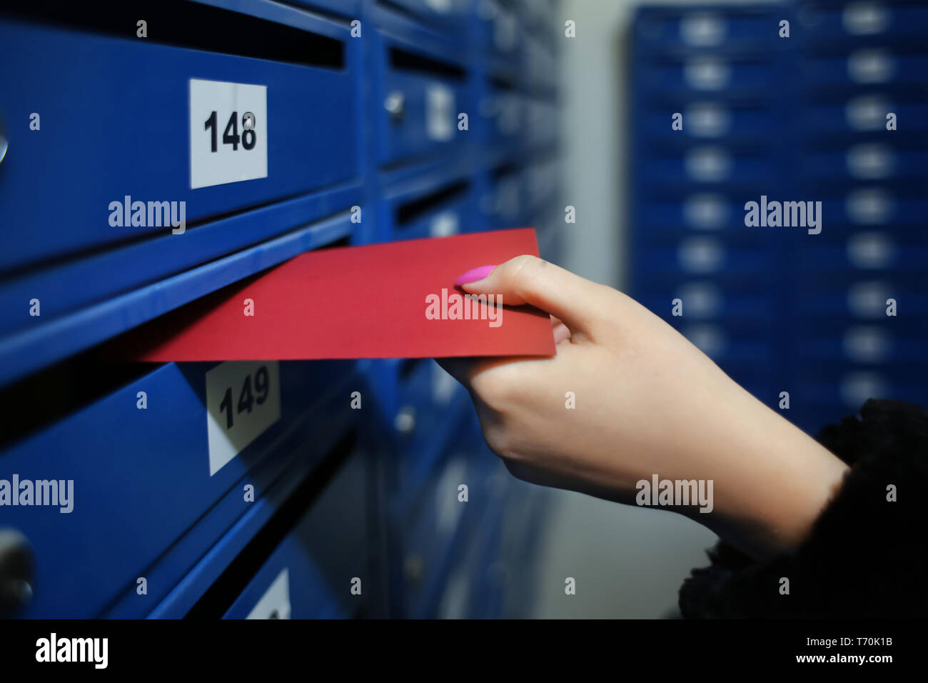 Personal letterboxes hi-res stock photography and images - Alamy