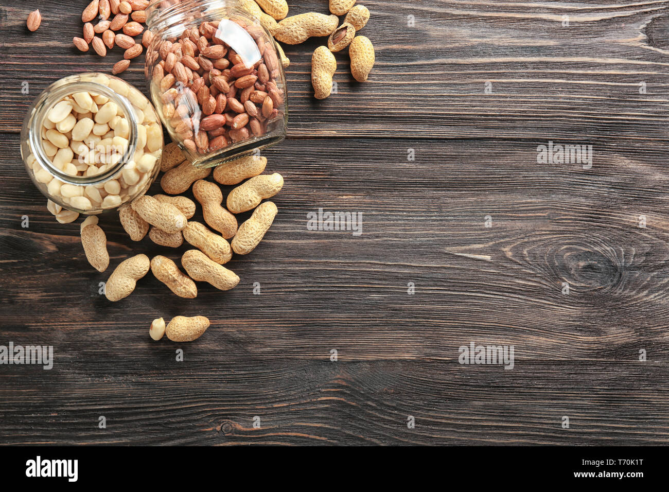 Unshelled peanuts in glass hi-res stock photography and images - Alamy