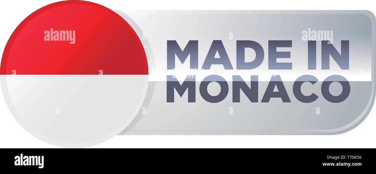 MADE IN MONACO Stock Vector Image & Art - Alamy