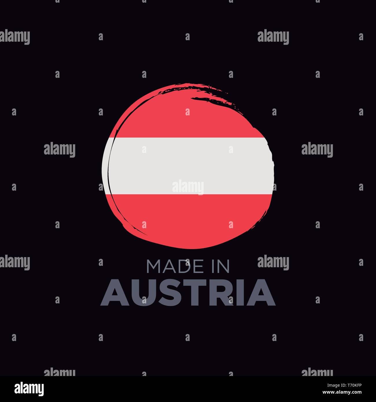 Made in austria logo hi-res stock photography and images - Alamy