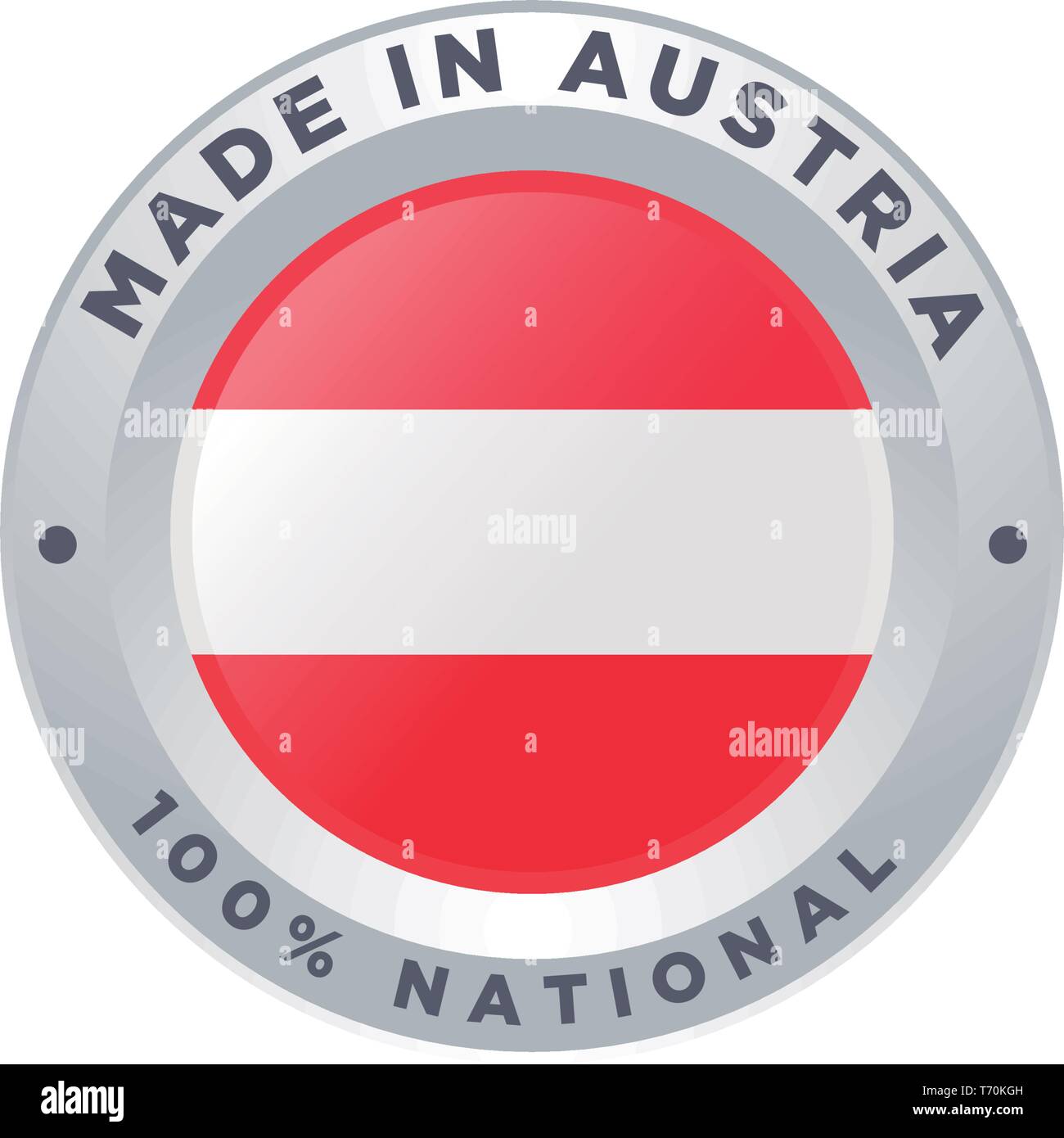 Austria flag stamp hi-res stock photography and images - Alamy