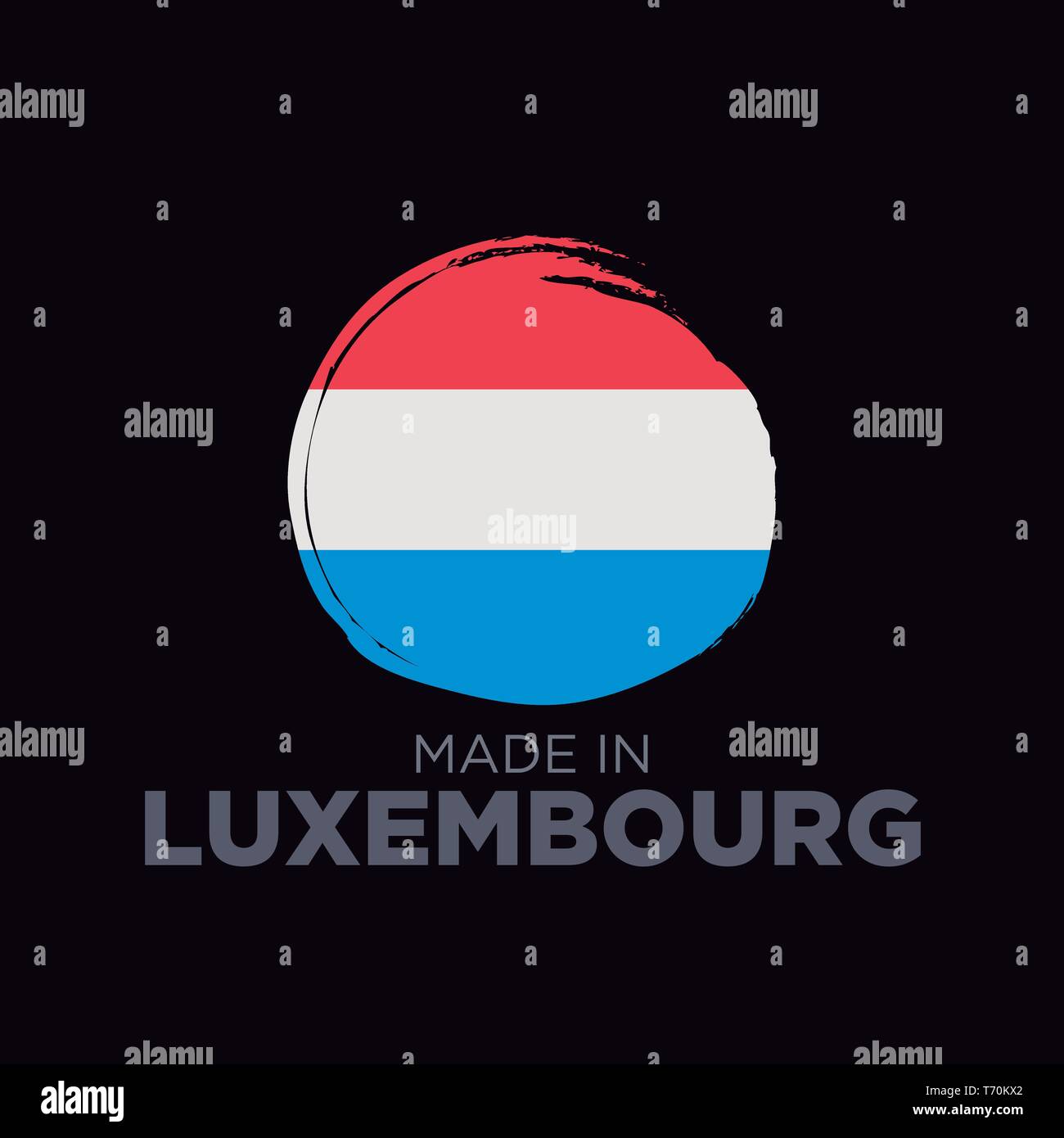 Luxembourg stamp vector vectors hi-res stock photography and images - Alamy