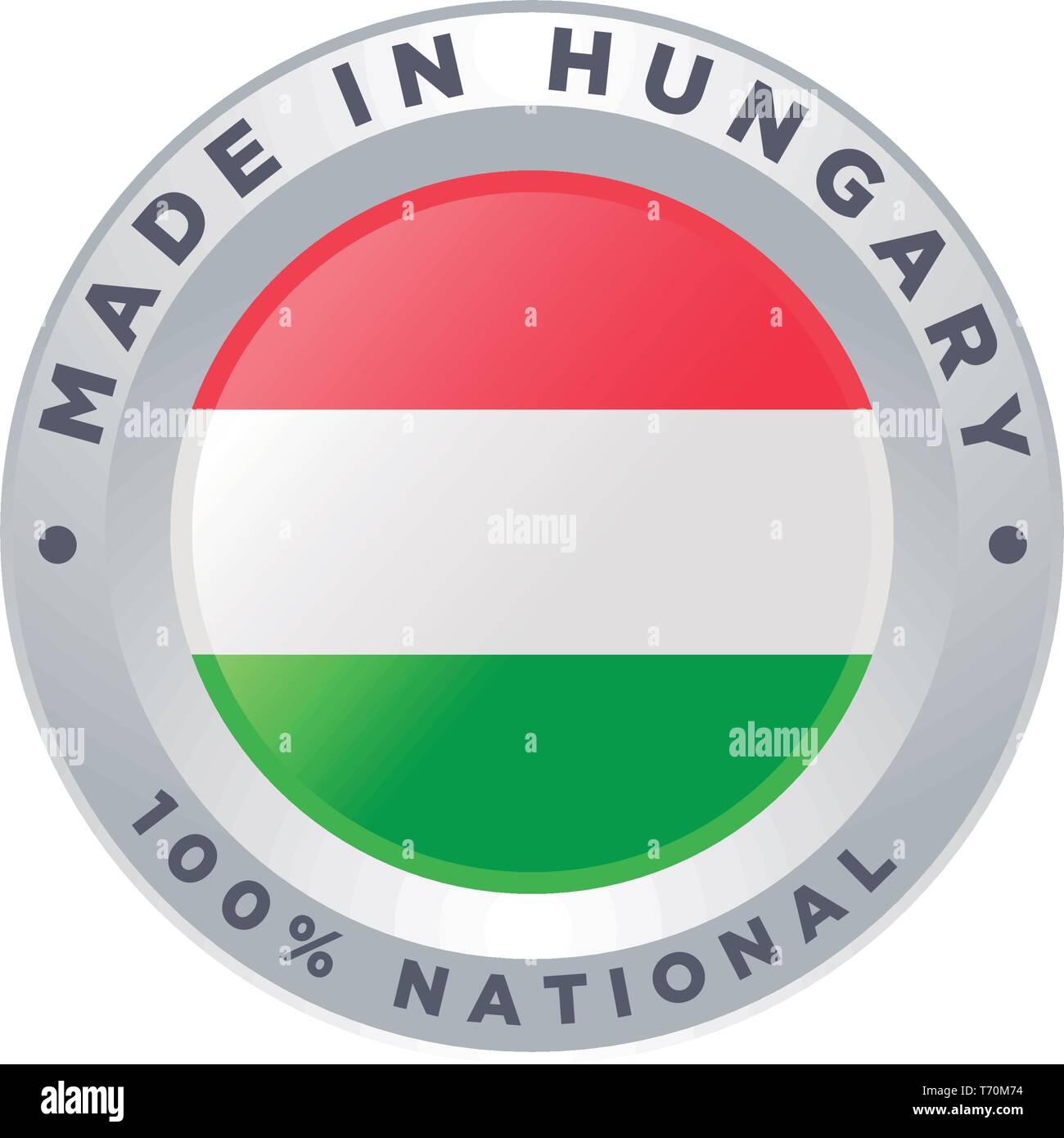 Country hungary in red Stock Vector Images - Alamy