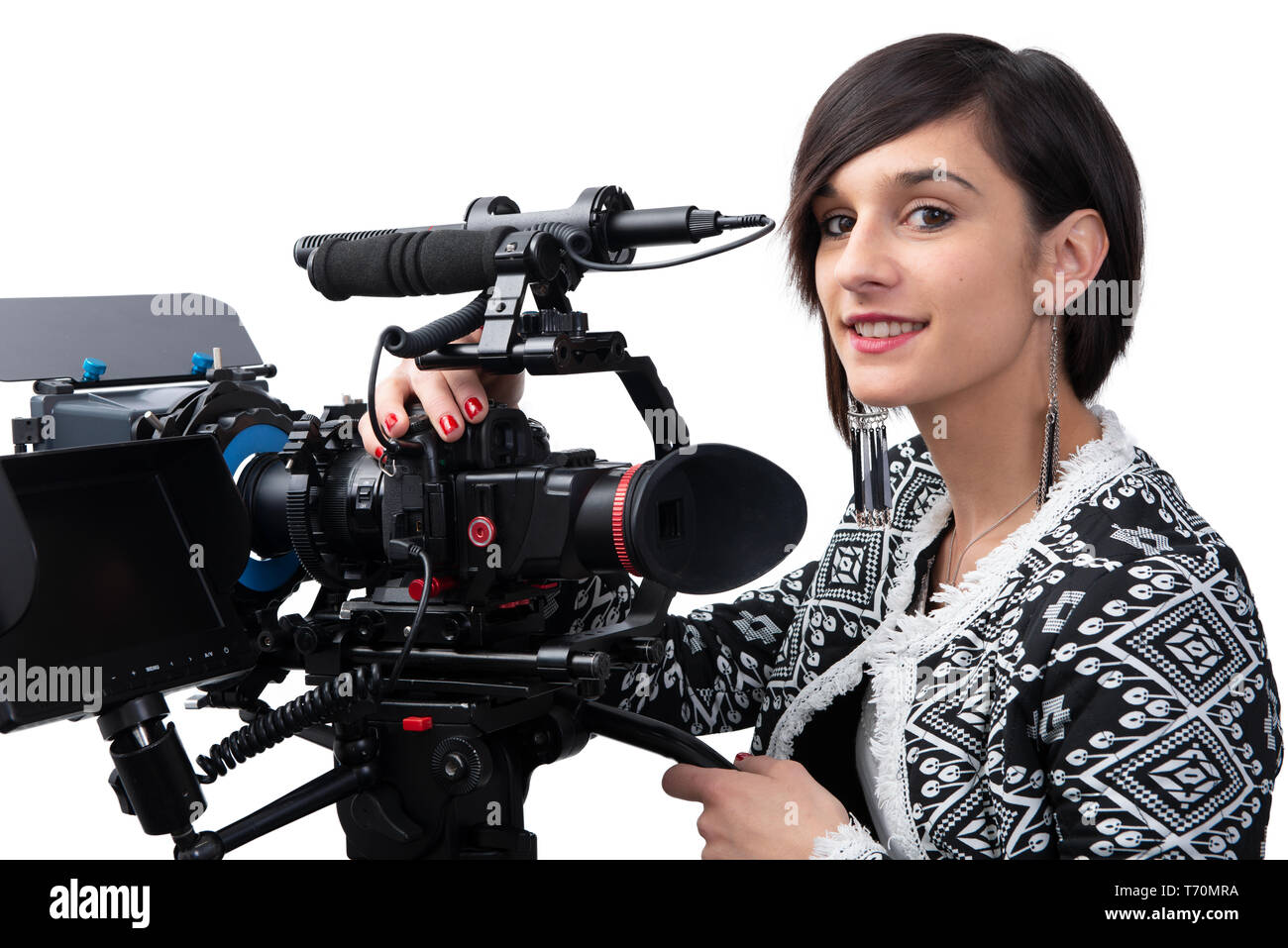 Camerawoman and studio hi-res stock photography and images - Alamy