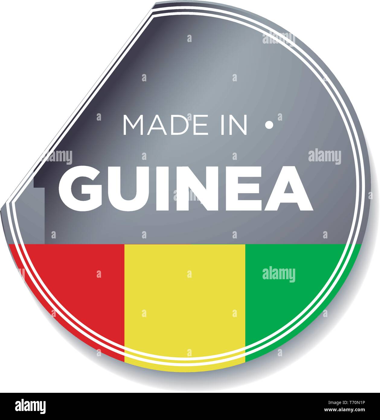 Guinea emblem Stock Vector Images - Alamy