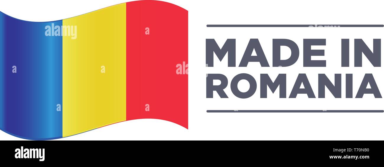 Made in romania logo hi-res stock photography and images - Alamy