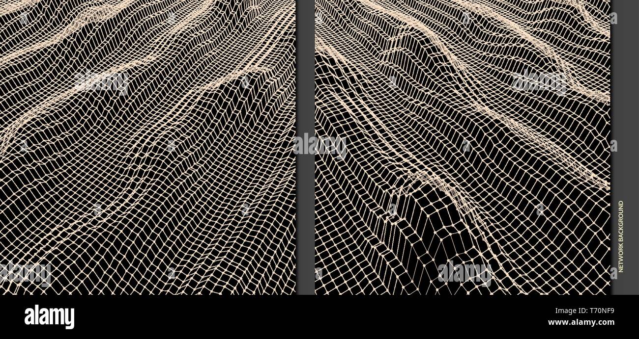 Lattice structure. Science or technology background. Graphic design. 3d ...