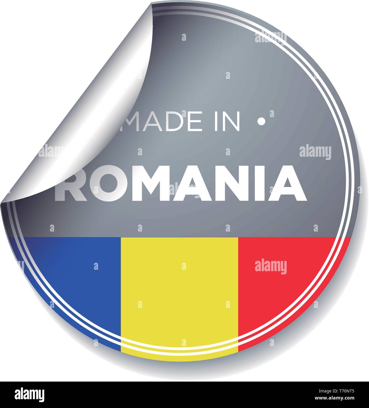 MADE IN ROMANIA Stock Vector Image & Art - Alamy