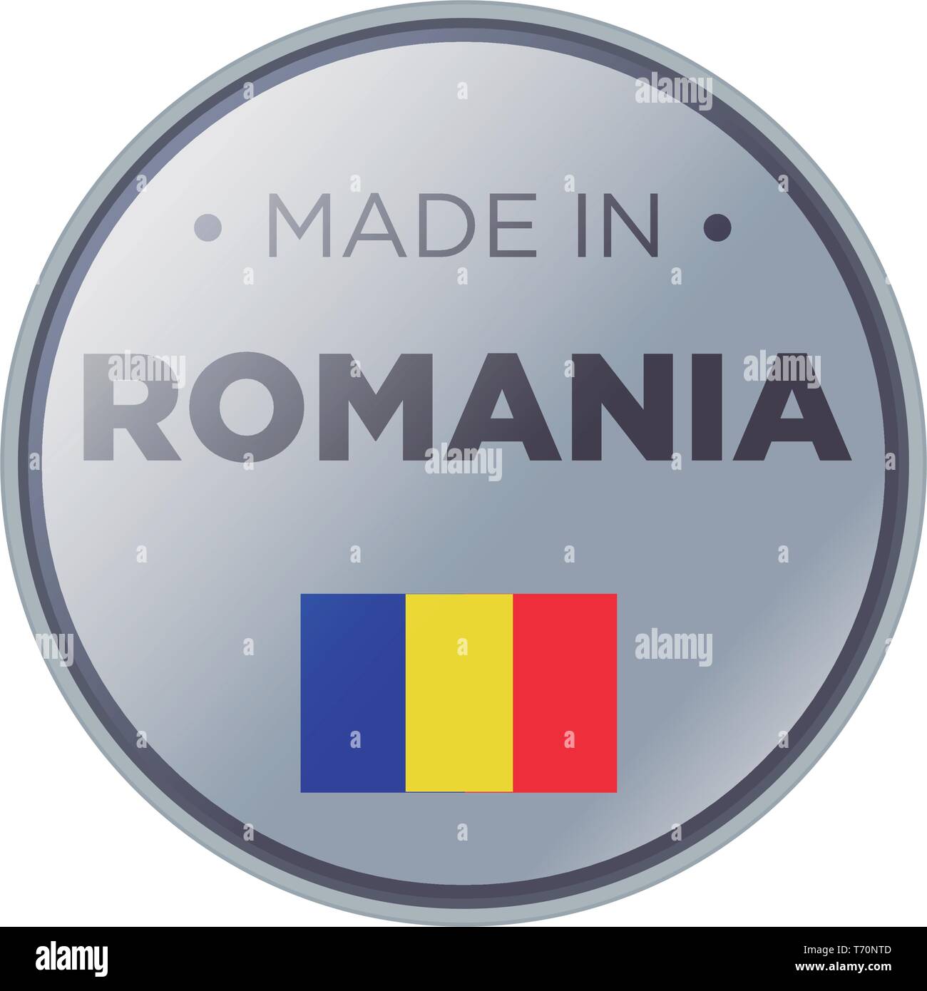 MADE IN ROMANIA Stock Vector Image & Art - Alamy