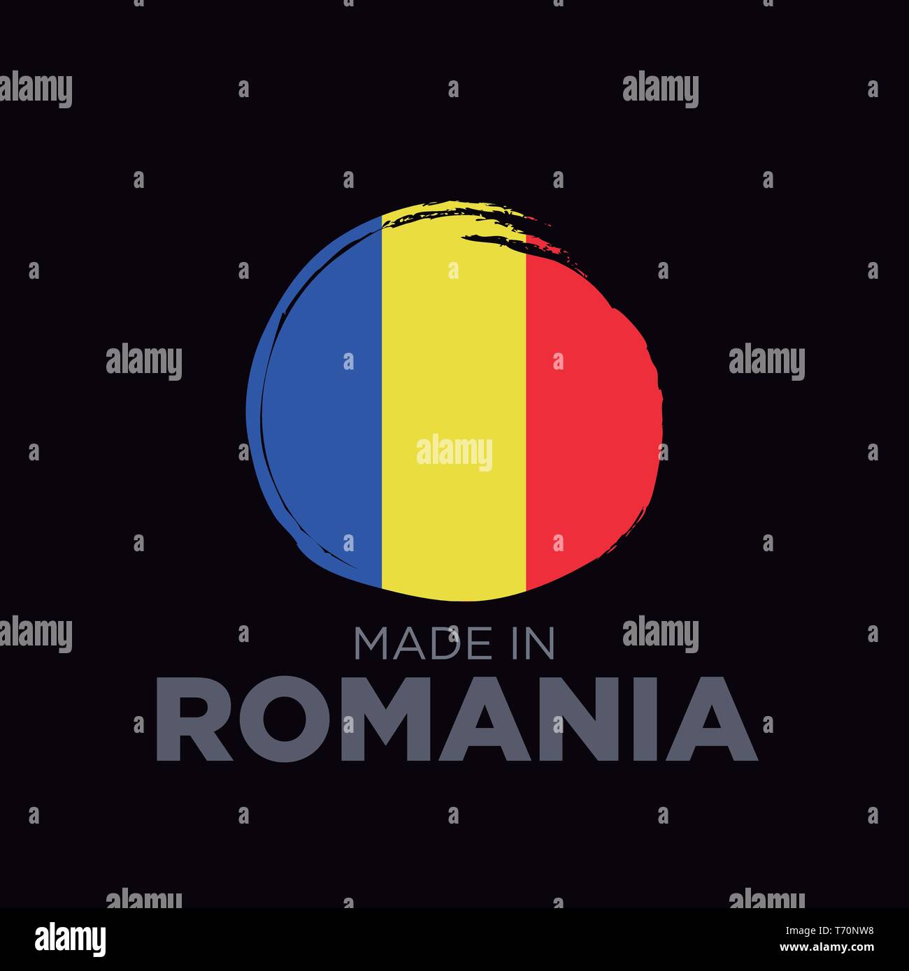 Made in romania stamp hi-res stock photography and images - Alamy