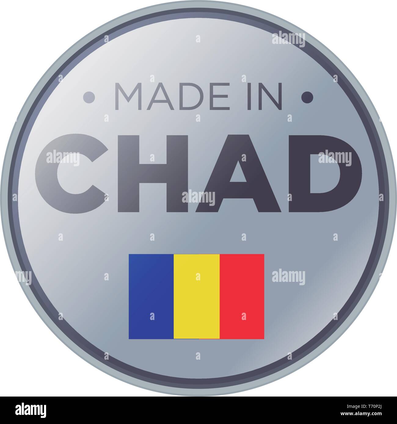 MADE IN CHAD Stock Vector Image & Art - Alamy
