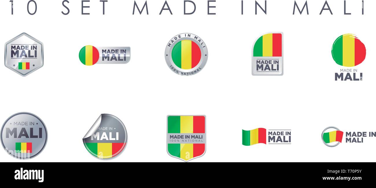 Mali icon Stock Vector Images - Alamy