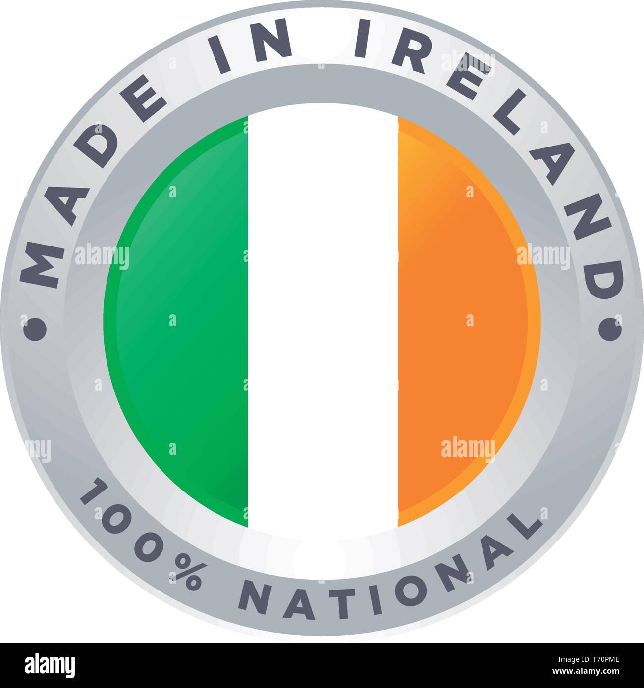 Made ireland label hi-res stock photography and images - Alamy