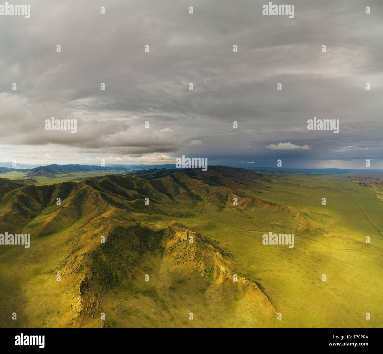 Mongolian mountain natural landscapes near Stock Photo - Alamy