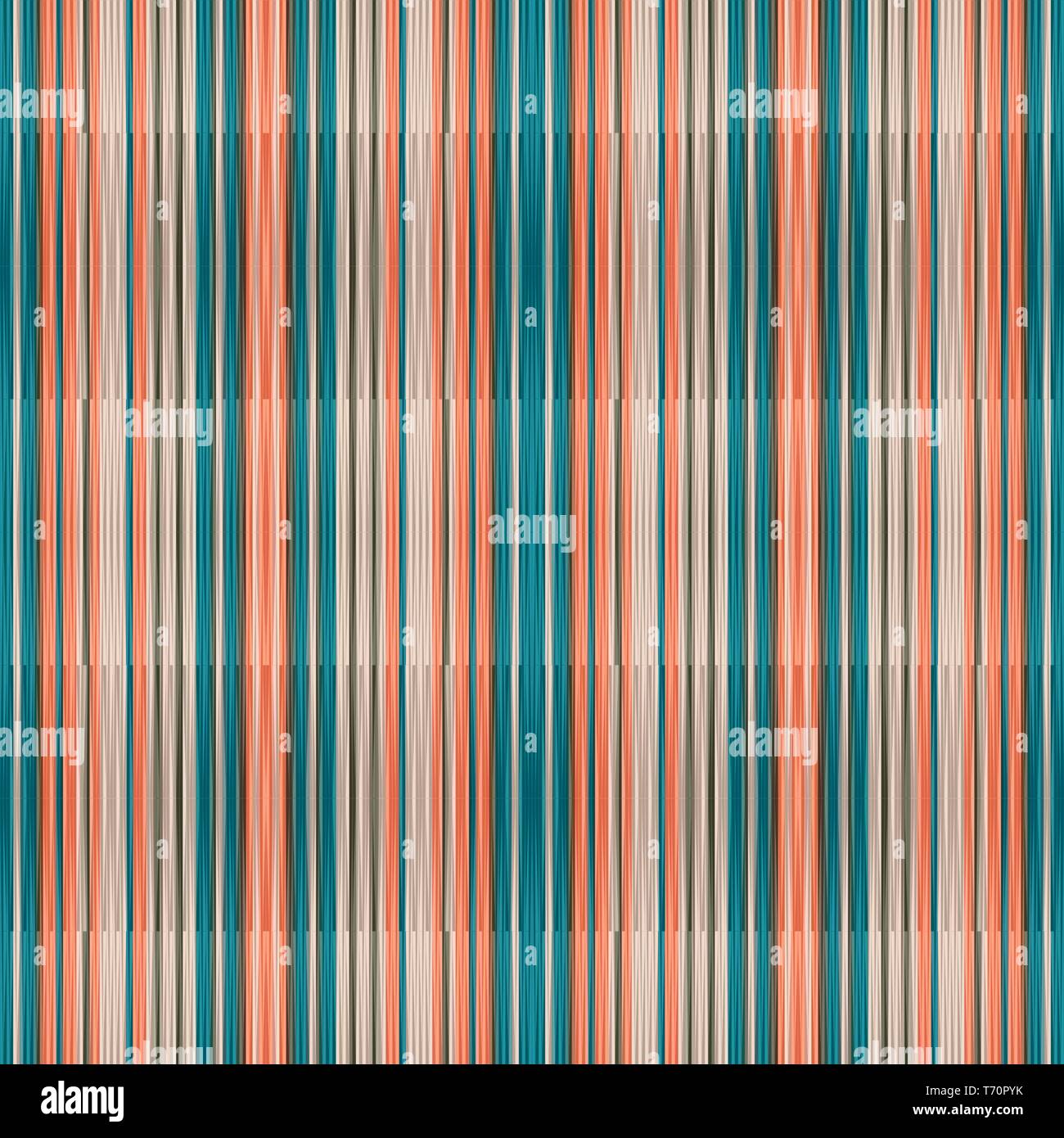 seamless vertical lines wallpaper pattern with teal blue, tan and gray ...