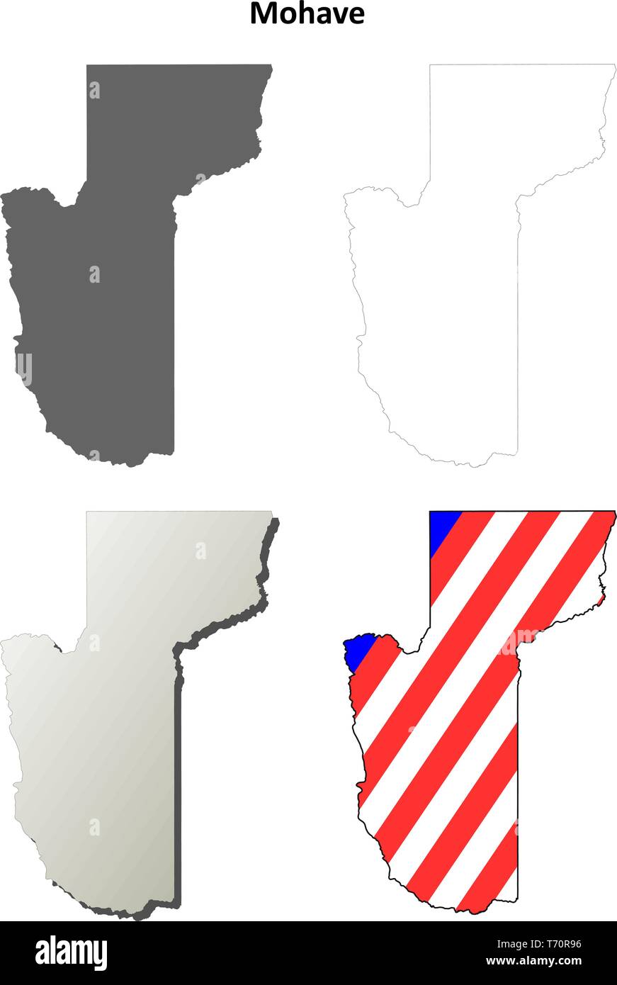 Mohave county arizona Stock Vector Images - Alamy