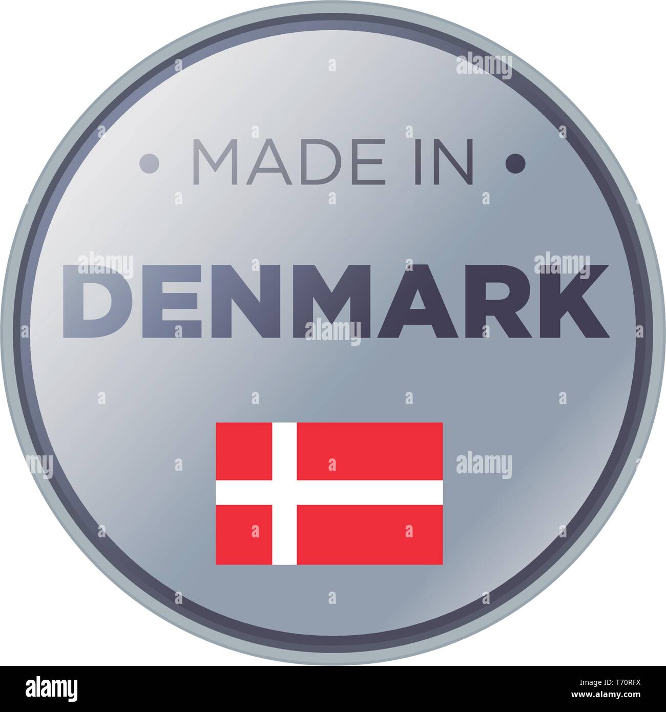 Made in denmark logo hi-res stock photography and images - Alamy