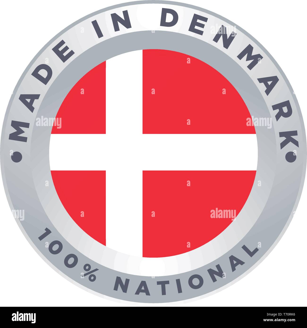 MADE IN DENMARK Stock Vector Image & Art - Alamy