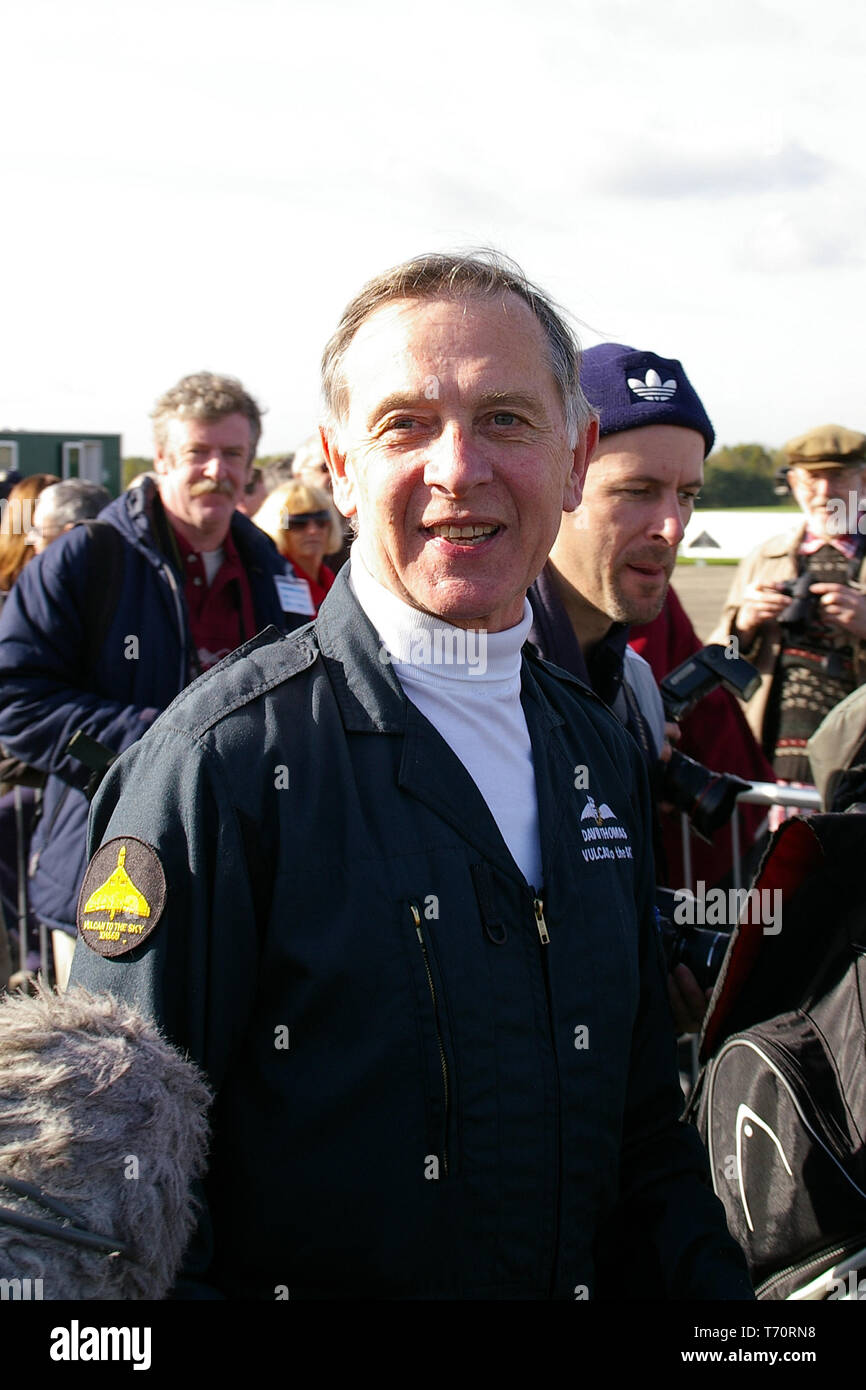 Sqn Ldr (retired) David Thomas. RAF Vulcan display pilot Dave Thomas ...