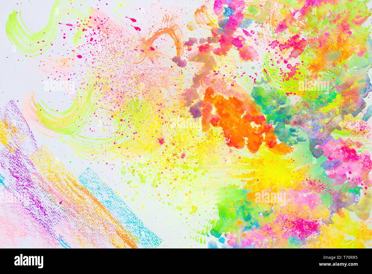 Colorful creative abstract art Stock Photo - Alamy