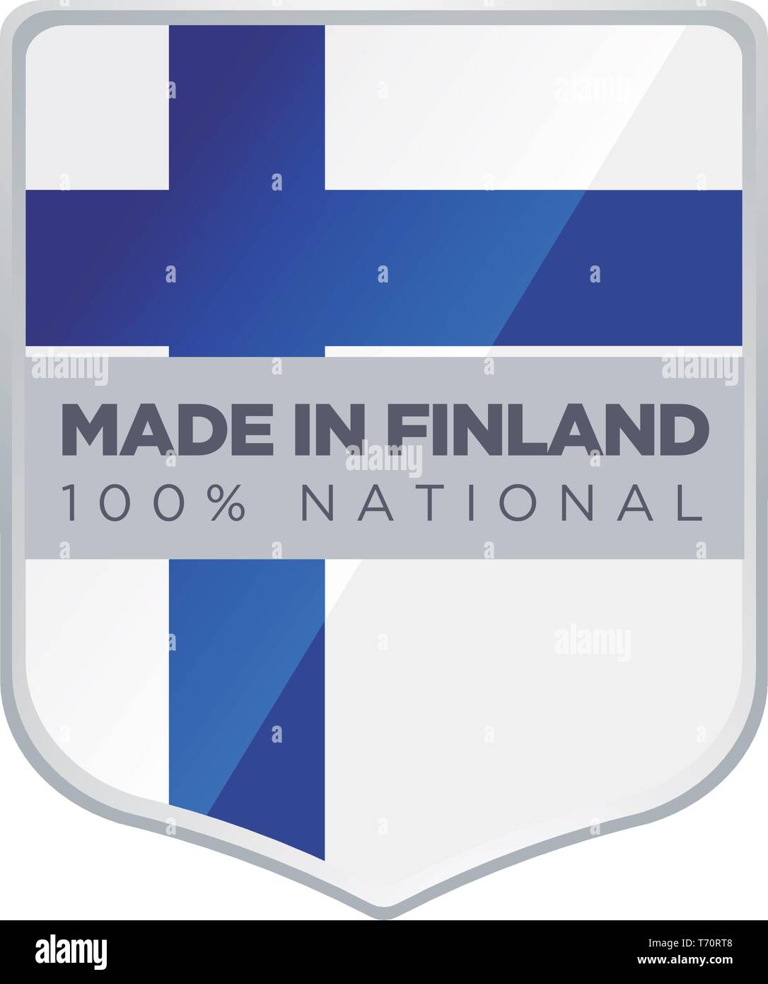 Made in finland vector vectors hi-res stock photography and images - Alamy