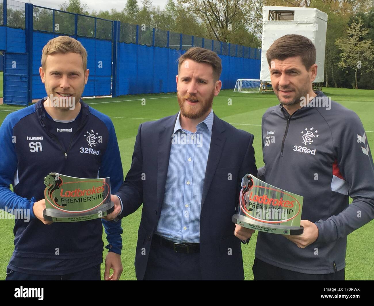 Rangers manager steve gerrard hi-res stock photography and images - Alamy