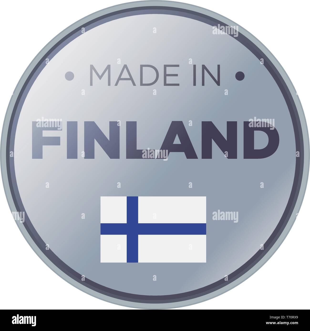 Made in finland vector vectors hi-res stock photography and images - Alamy
