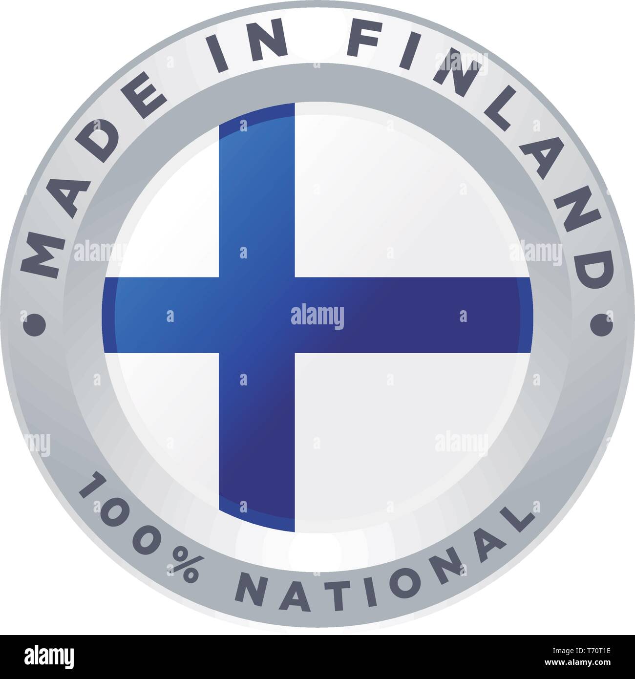 Made in finland logo hi-res stock photography and images - Alamy