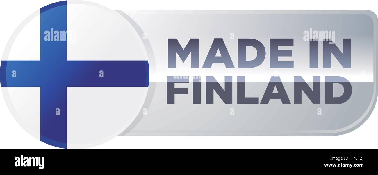 Made in finland vector vectors hi-res stock photography and images - Alamy