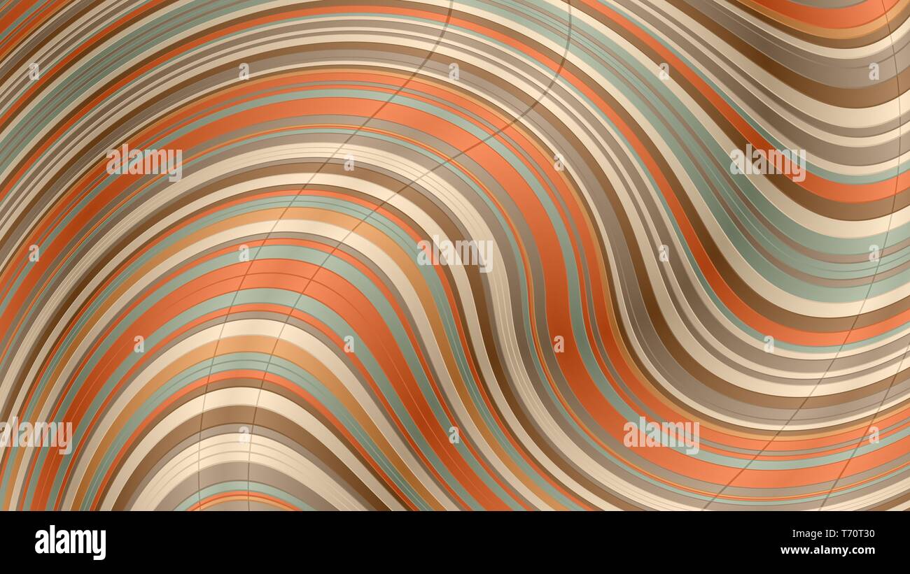 rosy brown, pastel gray and pastel brown abstract wavy wallpaper ...