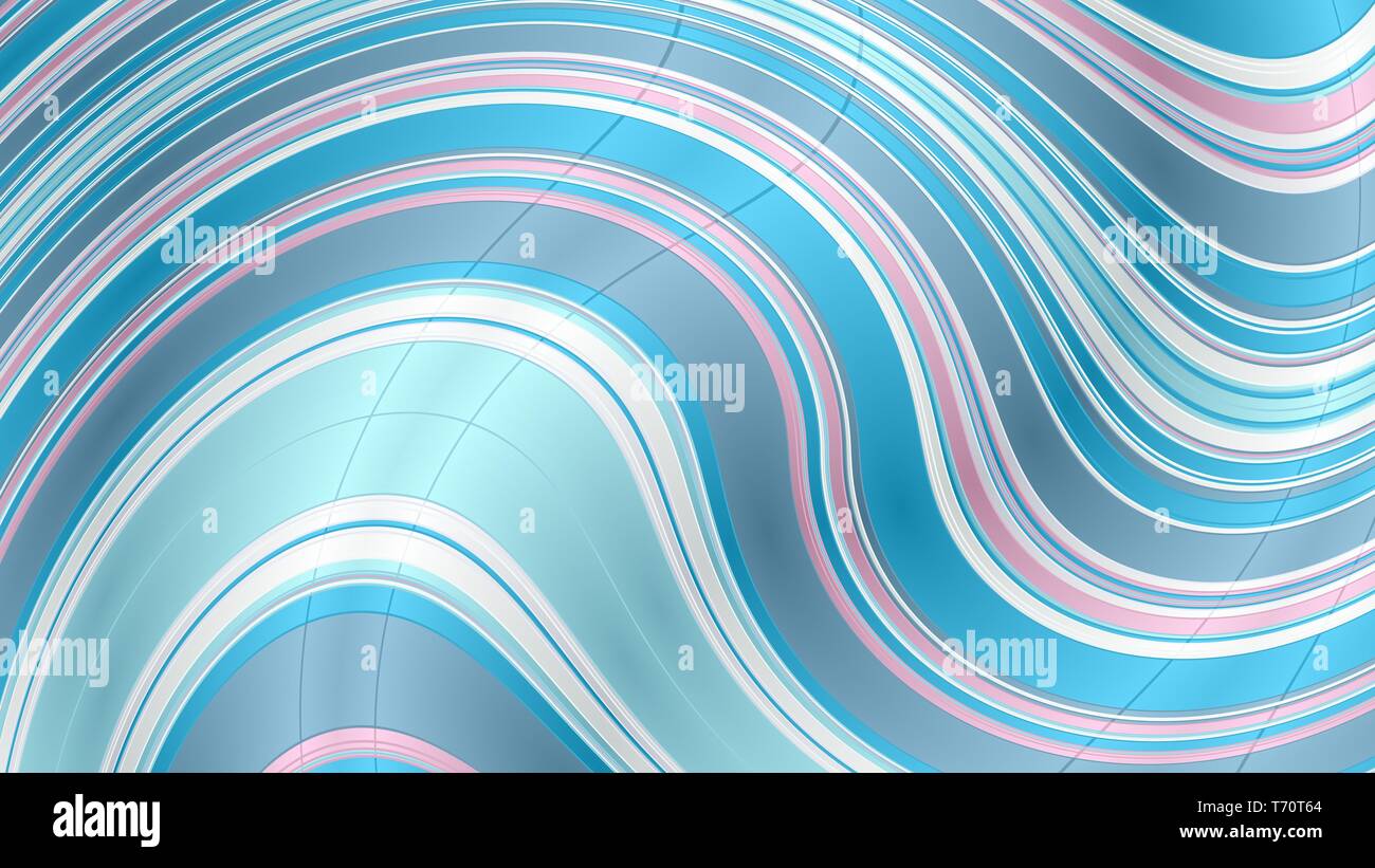 wavy background with sky blue, light gray and light sea green colors ...