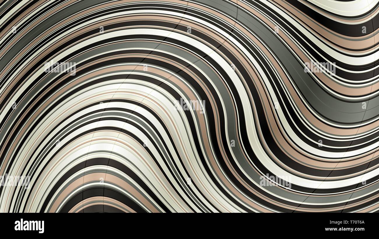 wavy background with silver, pastel gray and black colors. can be used ...