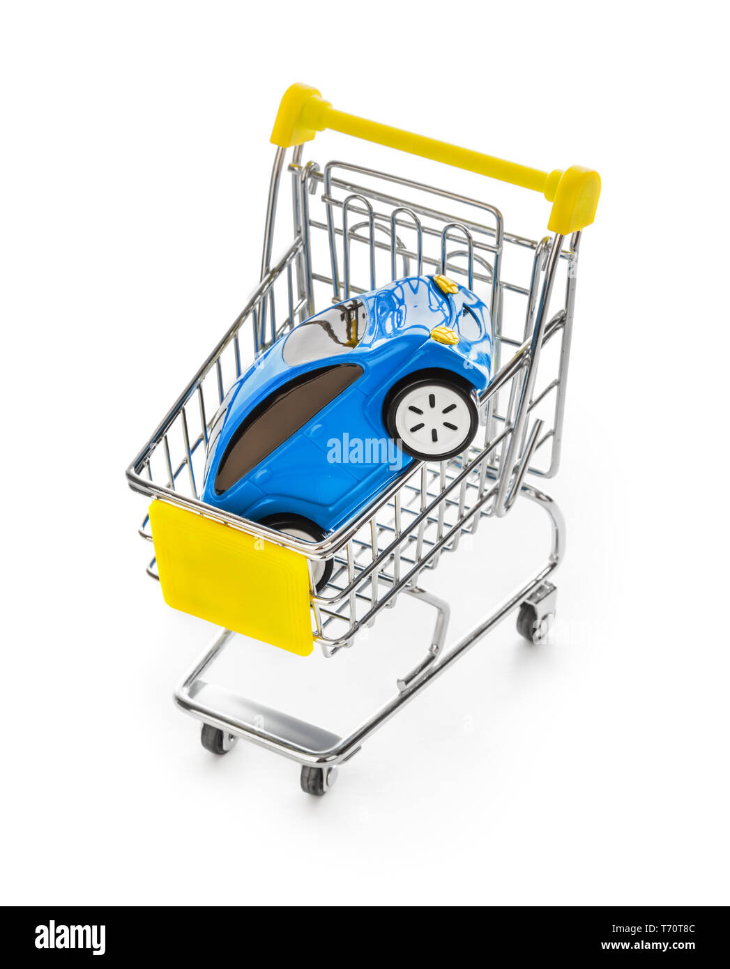 Shopping trolley car parking hi-res stock photography and images - Alamy