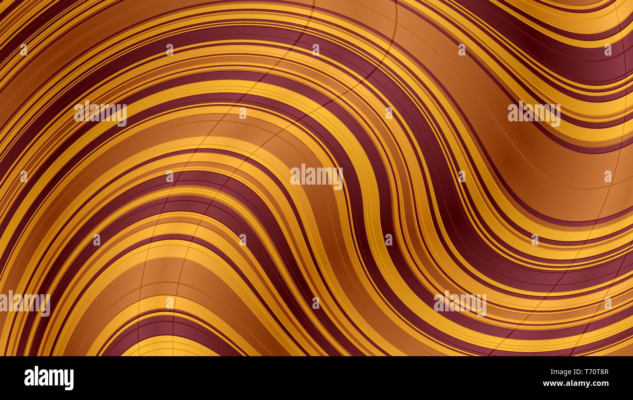 bronze, coffee and maroon abstract wavy wallpaper background Stock ...