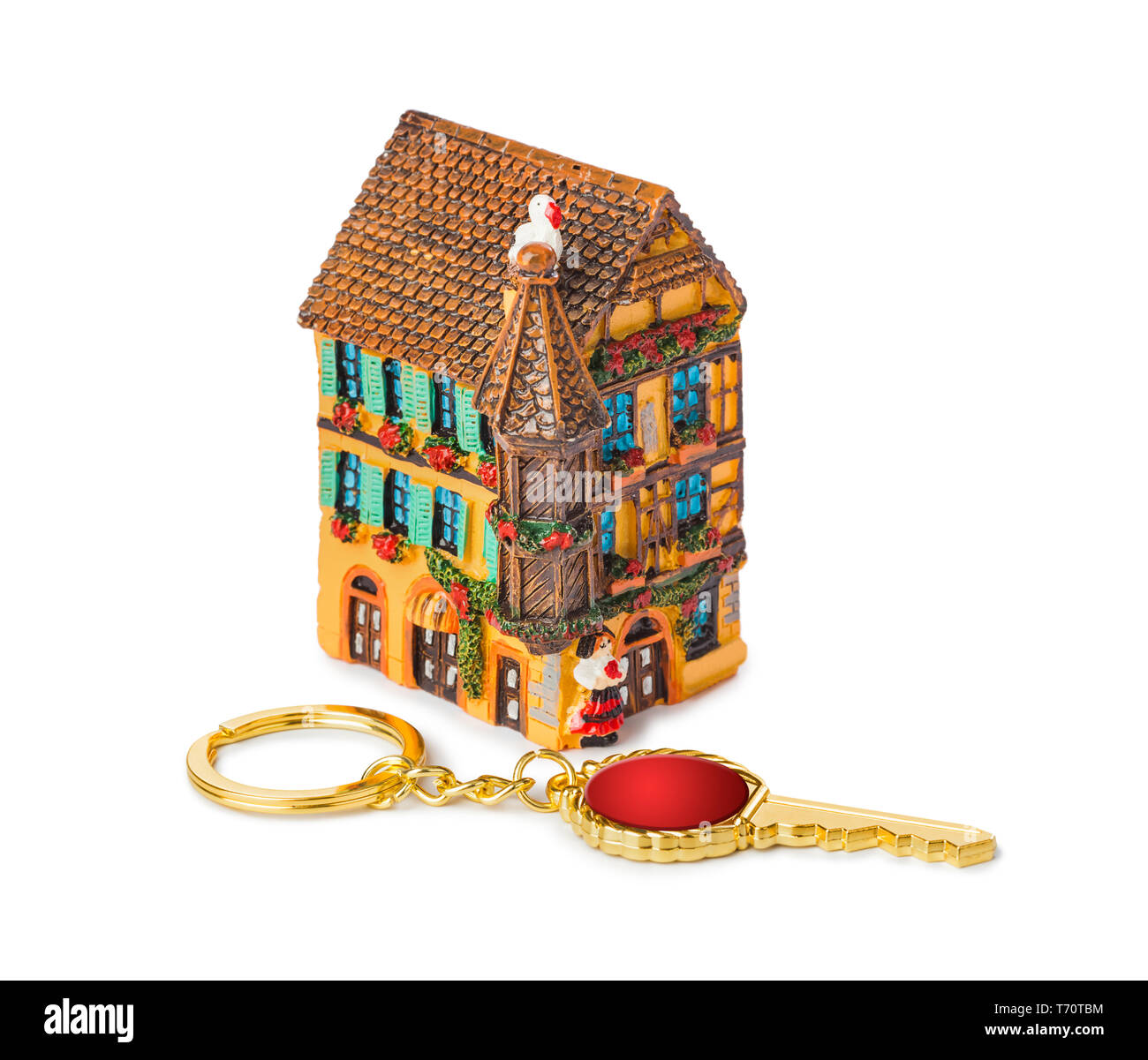 House and key Stock Photo - Alamy