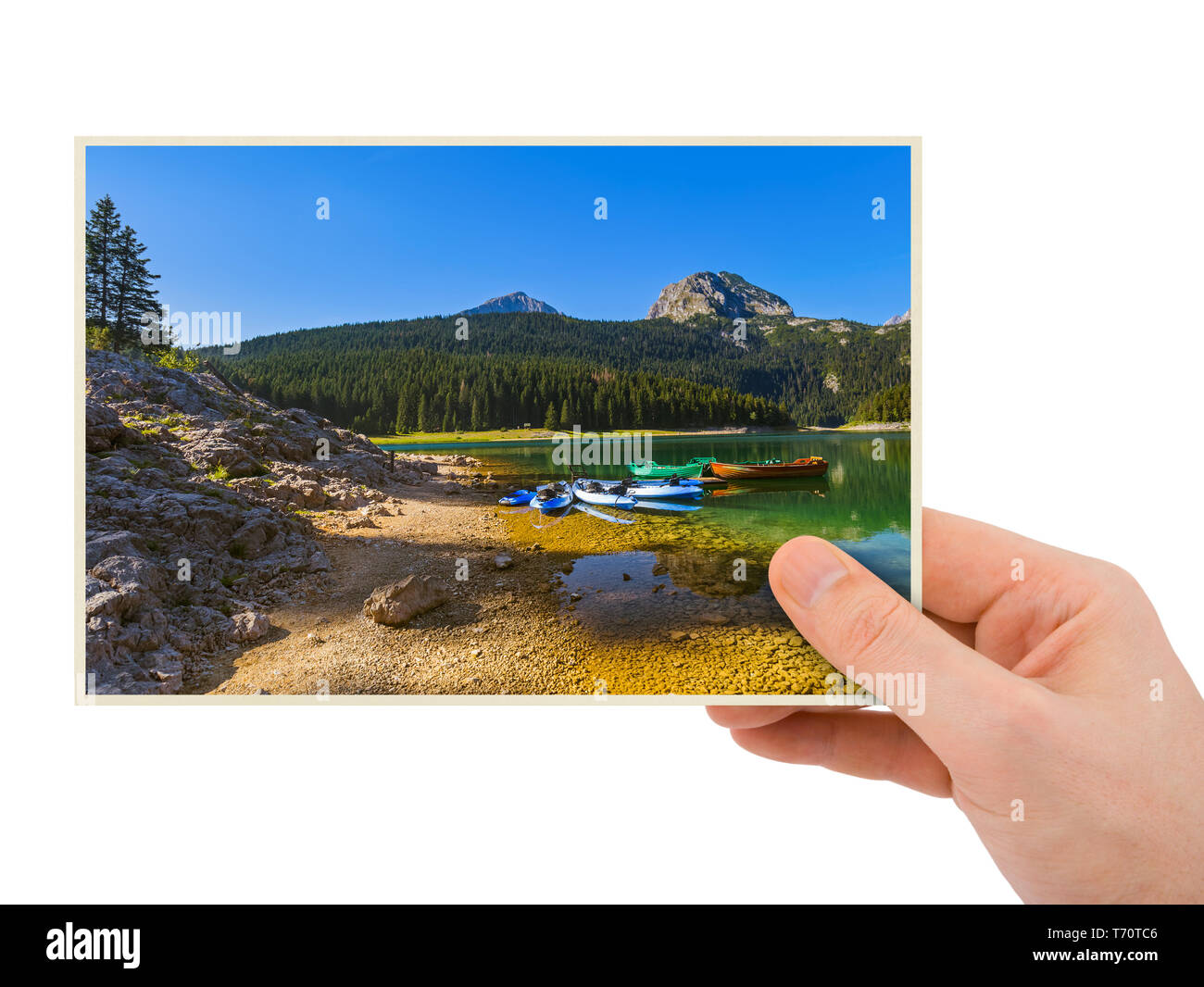 Hand black lake image hi-res stock photography and images - Alamy