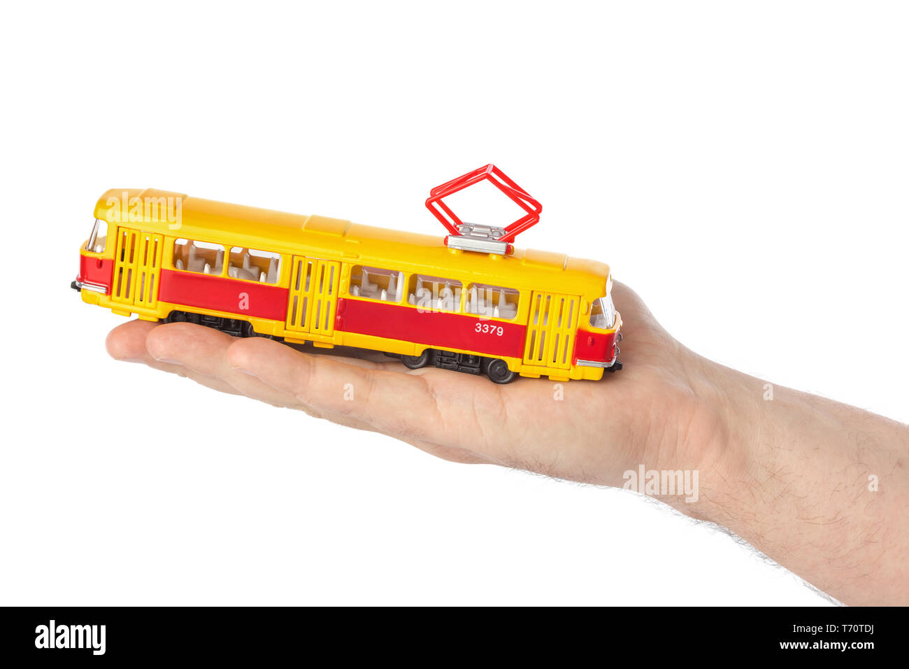 Tram toy hi-res stock photography and images - Alamy