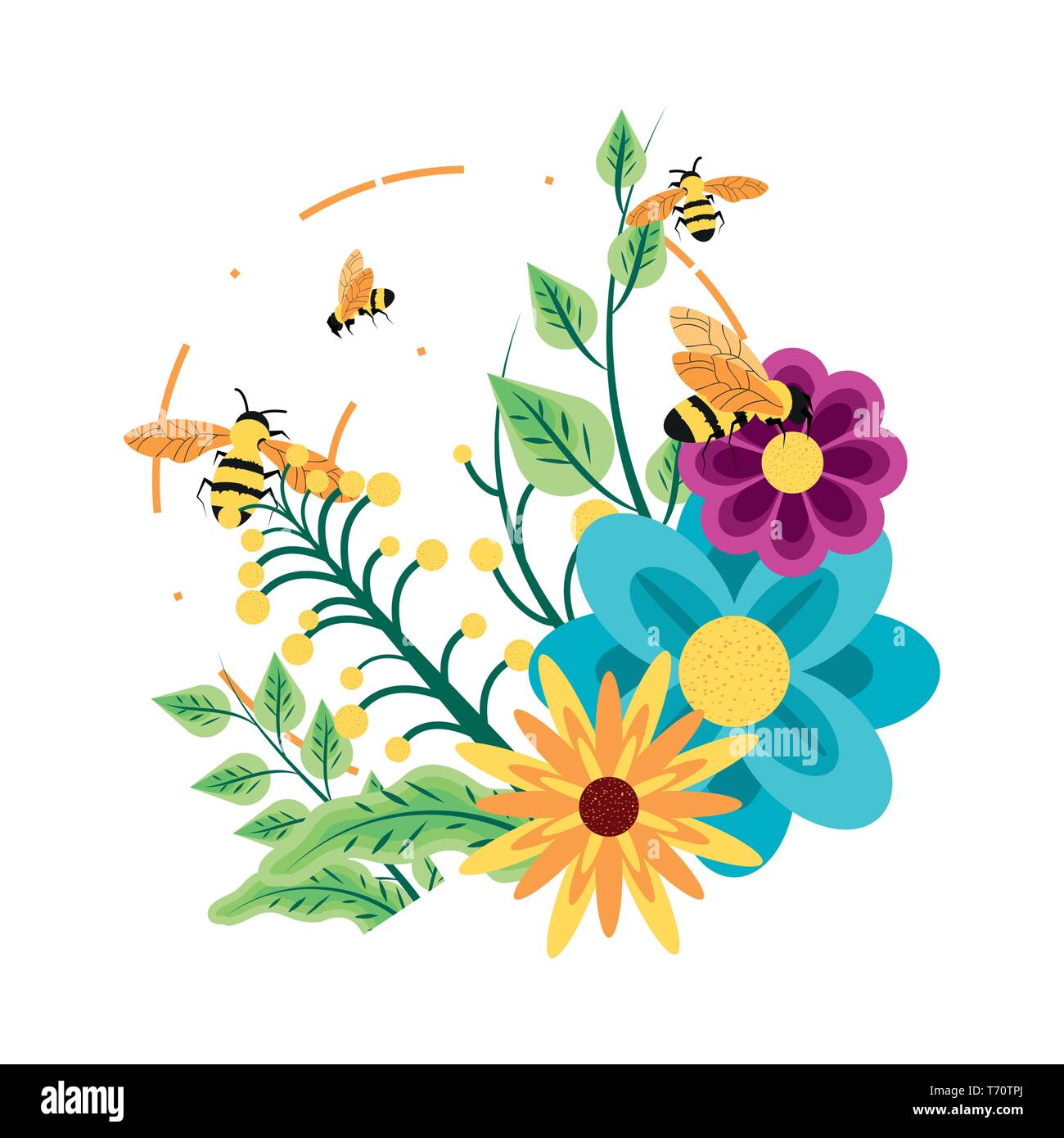 Attractive to insects Stock Vector Images - Alamy
