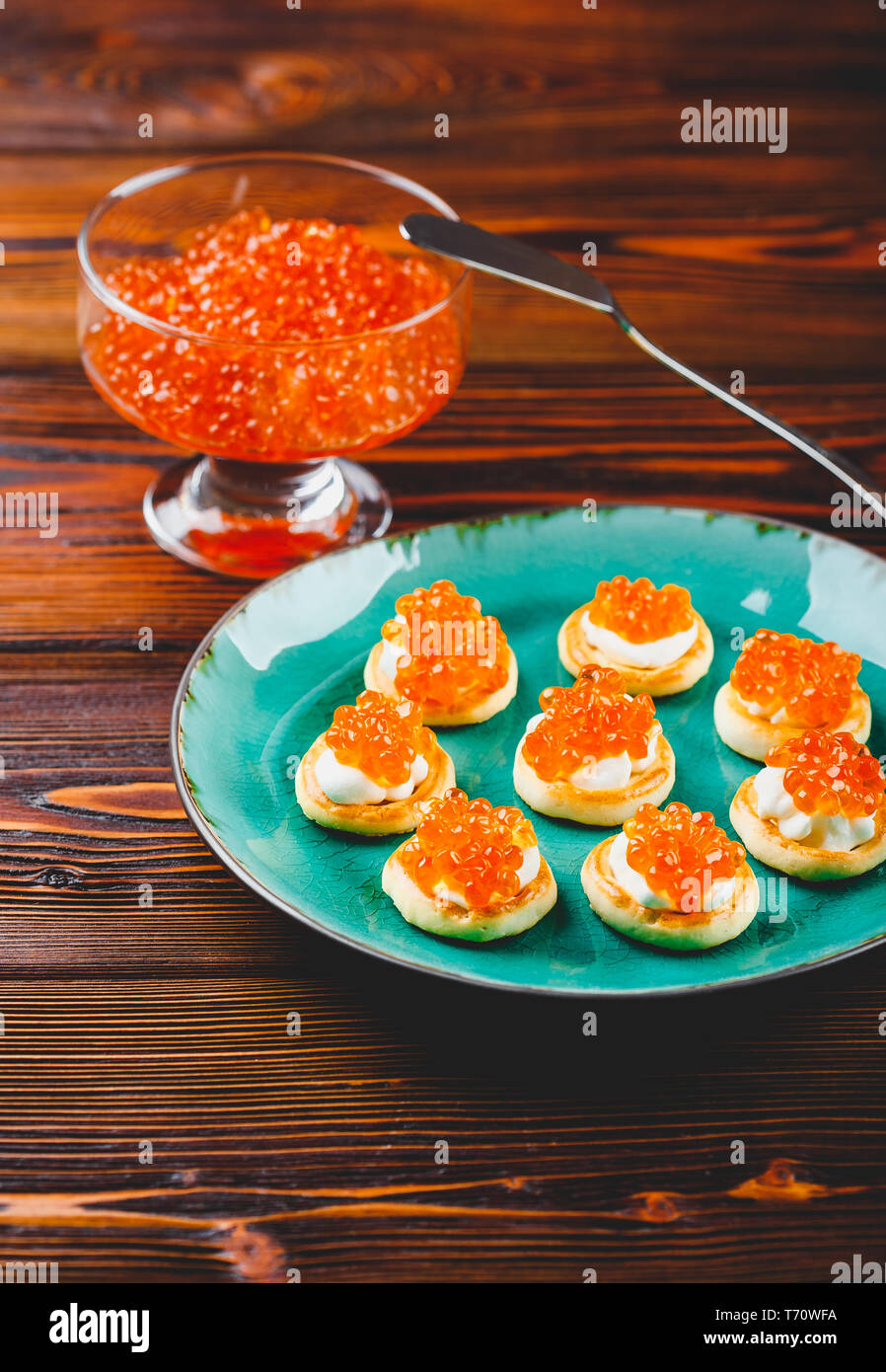 Appetizer caviar hi-res stock photography and images - Alamy