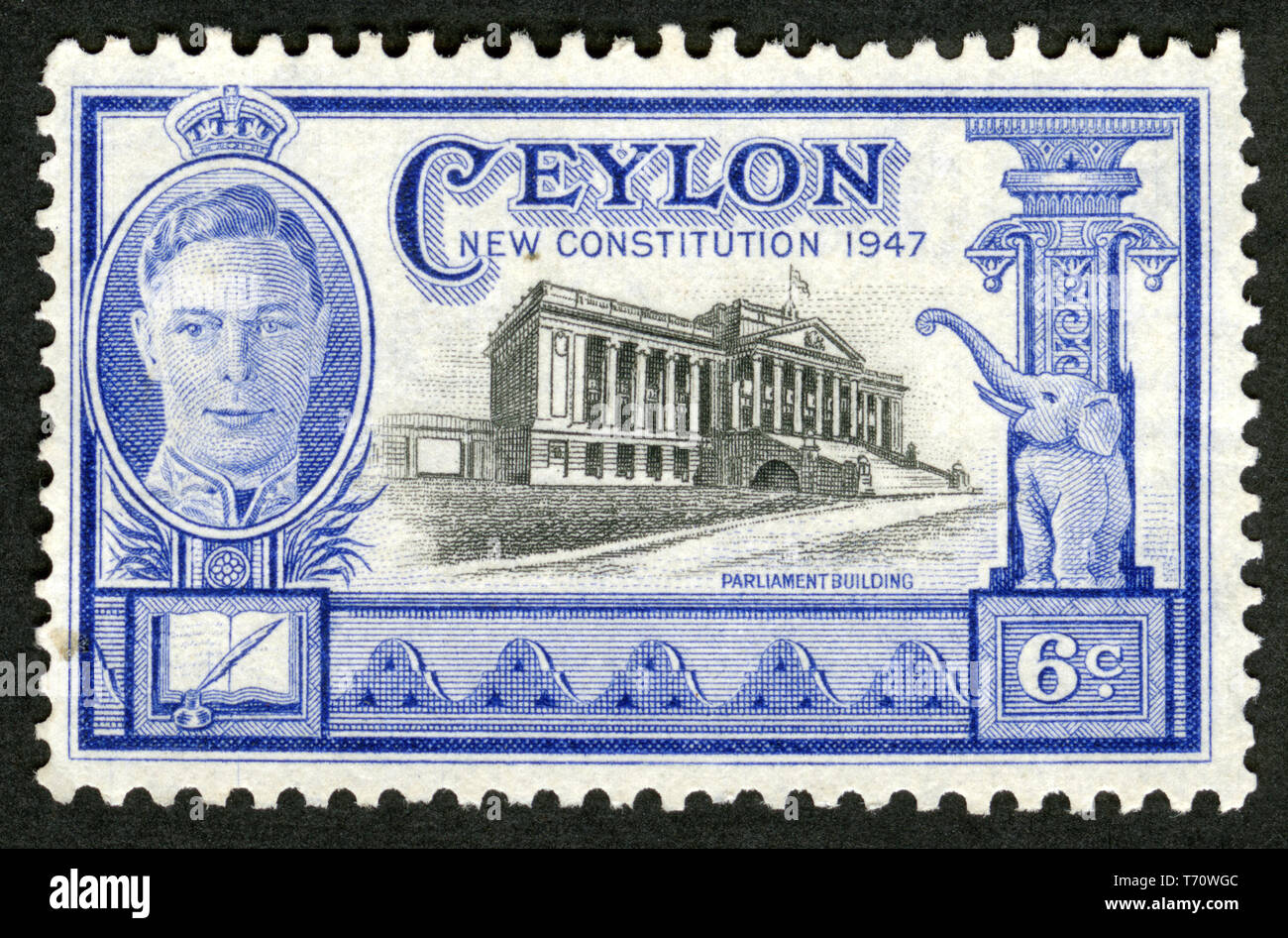 George vi ceylon hi-res stock photography and images - Alamy