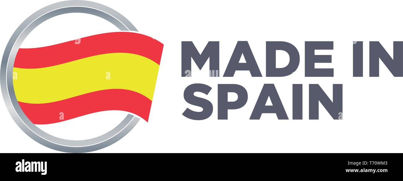 MADE IN SPAIN Stock Vector Image & Art - Alamy