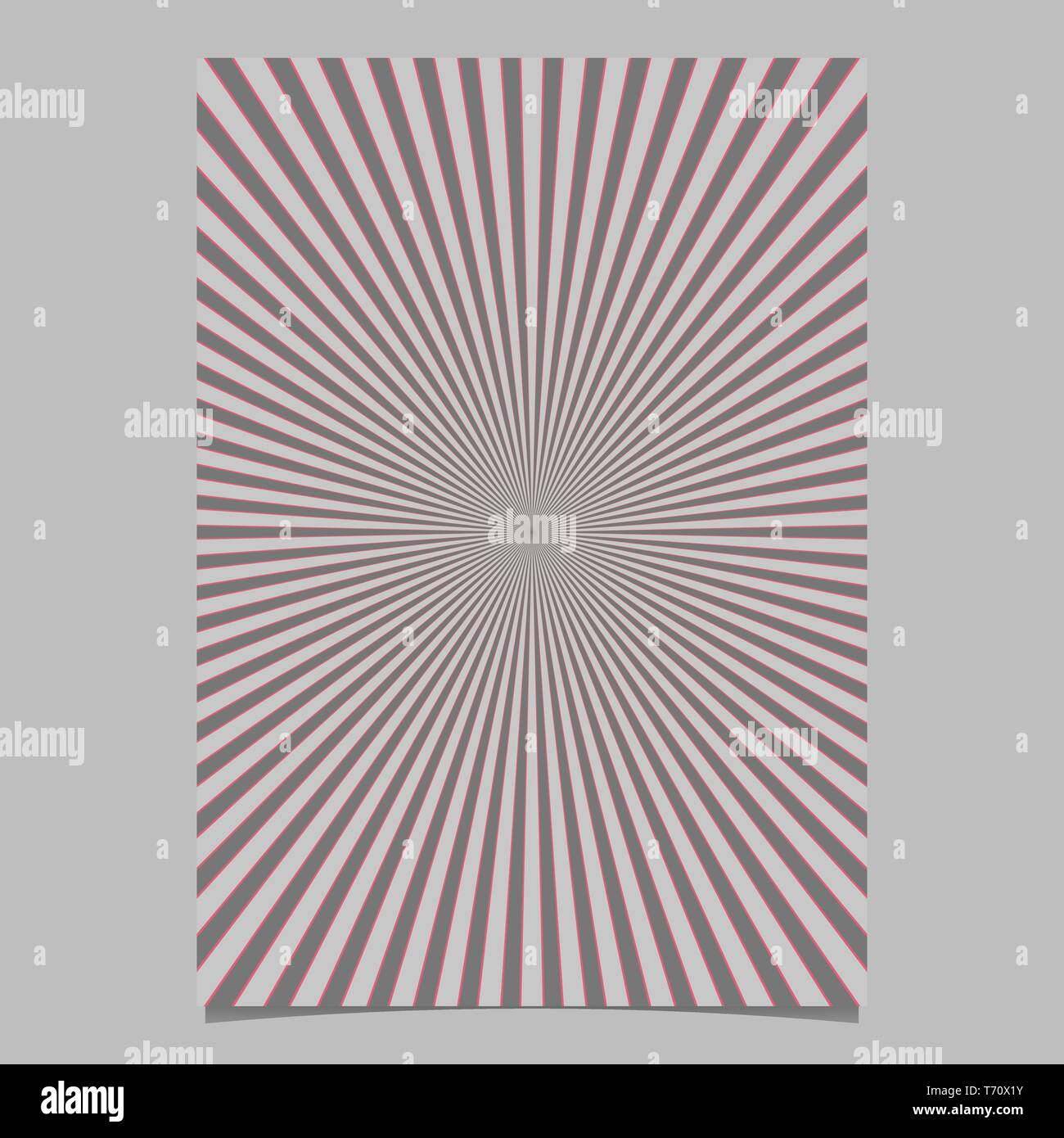 Abstract dynamic star burst card background template - vector brochure ...