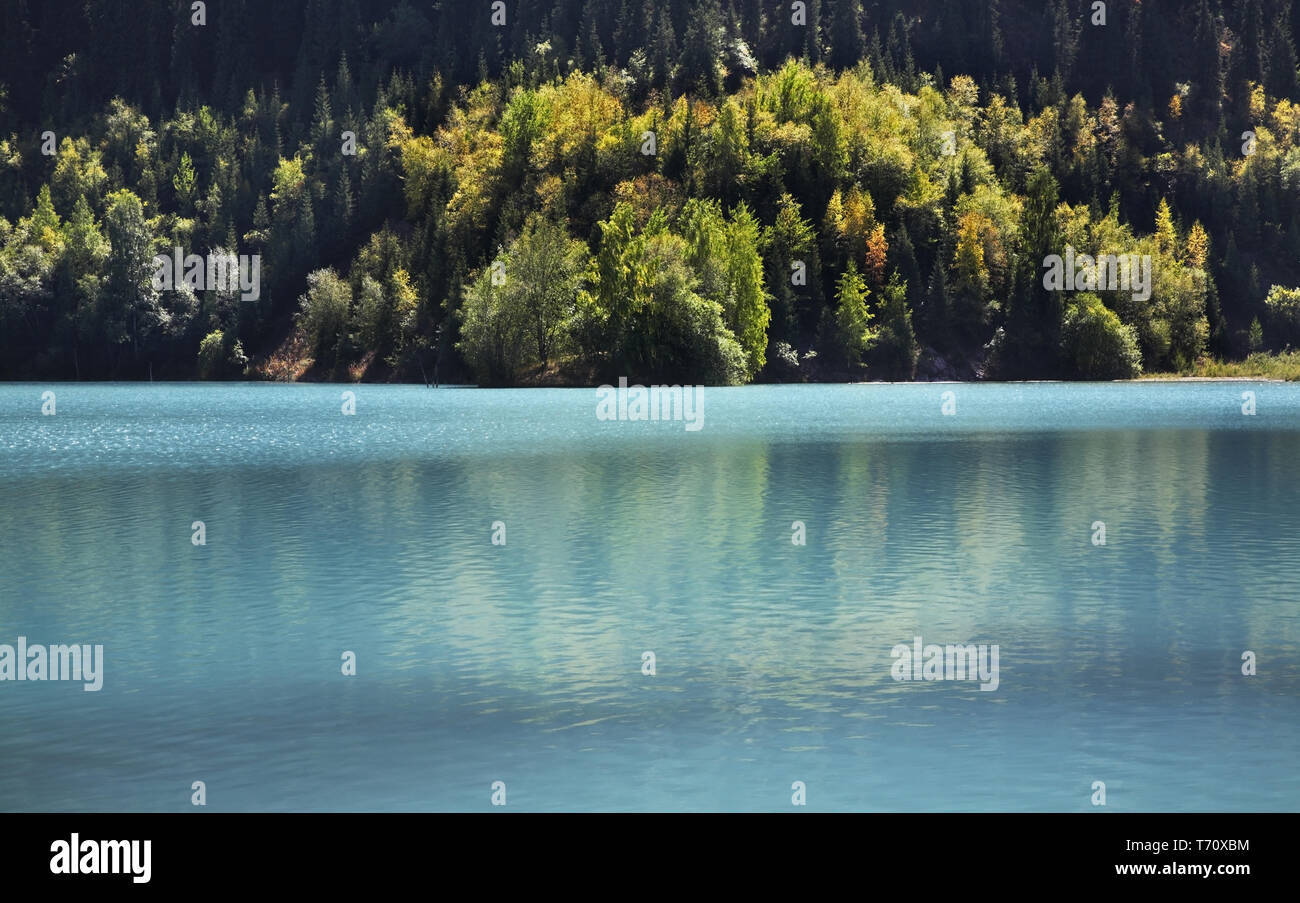 Lake Issyk. Kazakhstan Stock Photo - Alamy