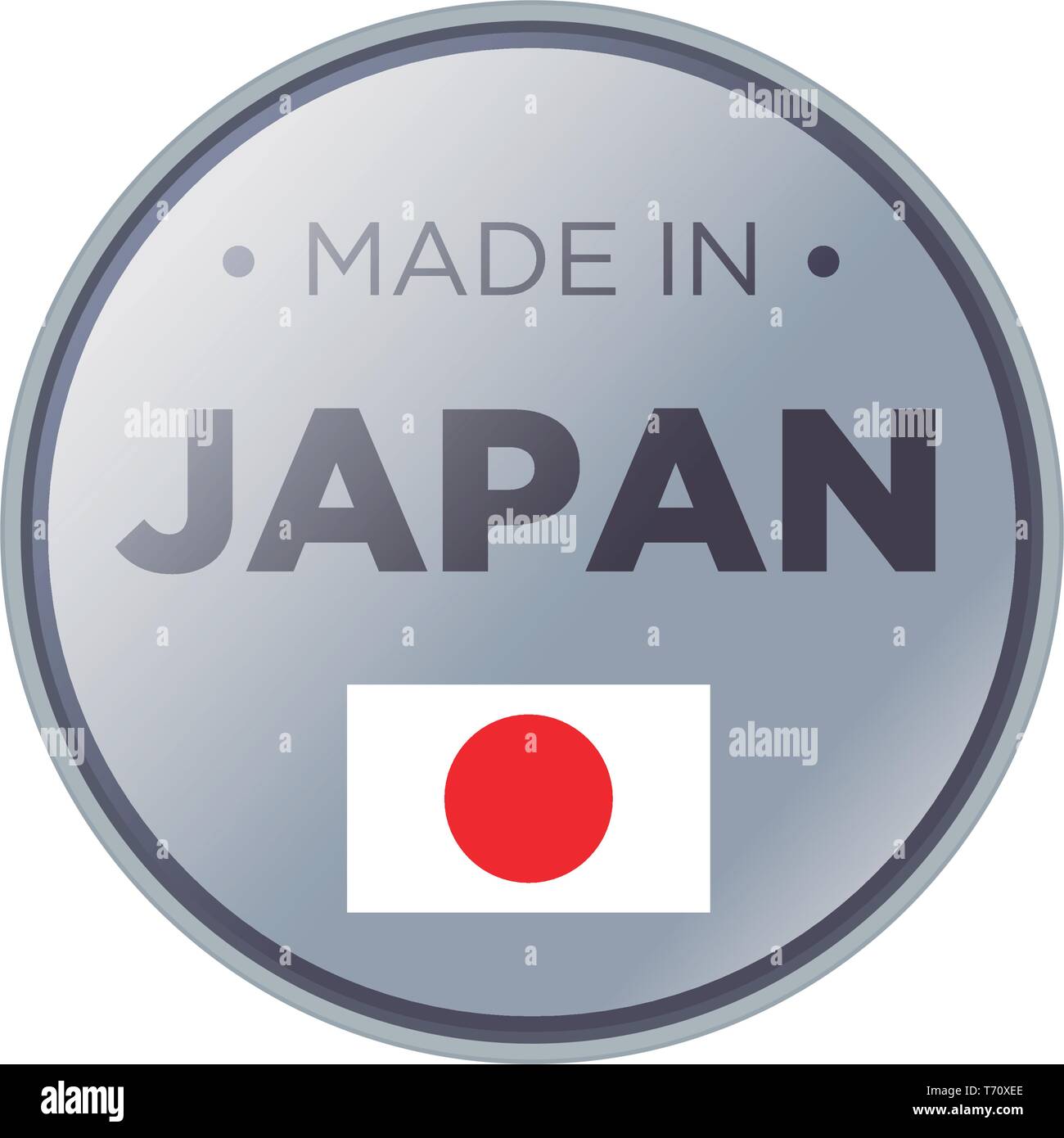Made in japan logo Stock Vector Images - Alamy